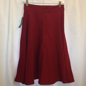 Modcloth | Skirts | Modcloth Red Skirt Size M | Poshmark